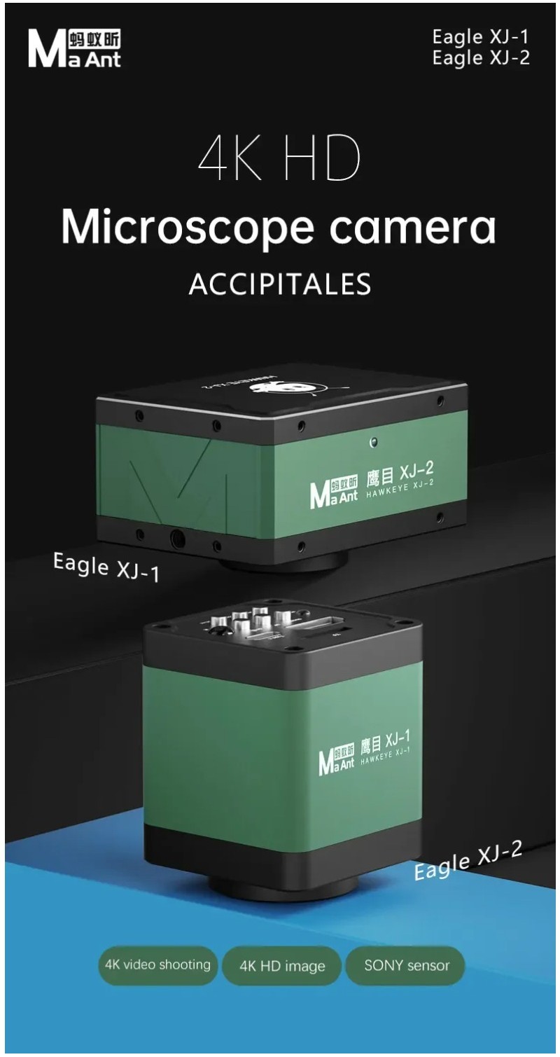 MaAnt XJ-1 2 4K UHD 30fps bulit-in SONY imx678 1/1.8sensor HDMI and USB ...