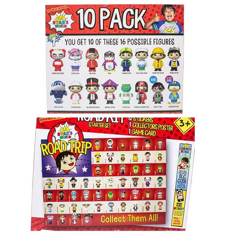 Original Ryans World 6/10 Pcs Bd Box Toys Mystery Microverse 1 Ltra ...
