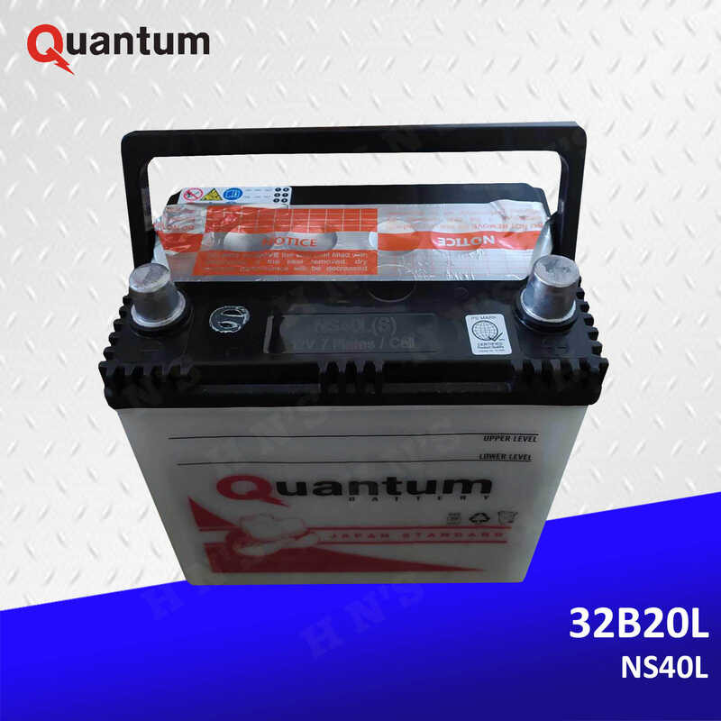 Ns40l QUANTUM Low Maintenance Automotive Battery 32B20l | Shopee ...
