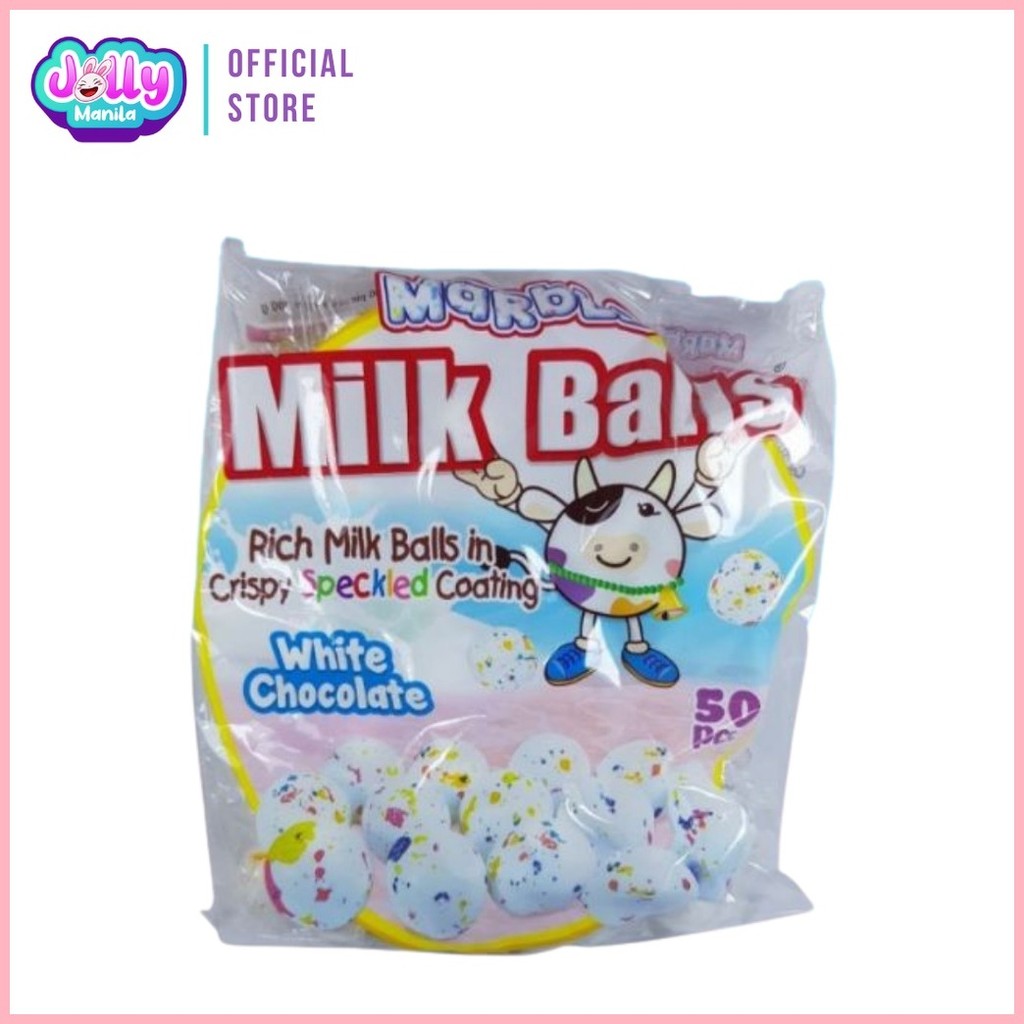 Marble Milk Balls White Chocolate 50s | Shopee Philippines