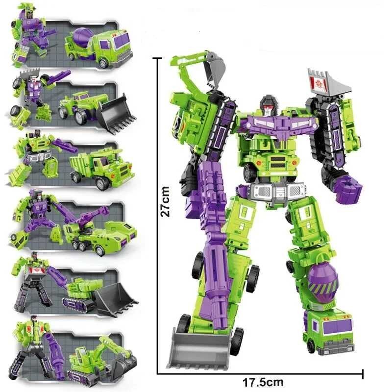 Transformation ˉ 6 In 1 Model MINI Devastator 27C | Shopee Philippines