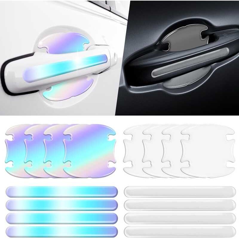 16 piece ElekTonny set door protector, door handle scraper, door handle ...