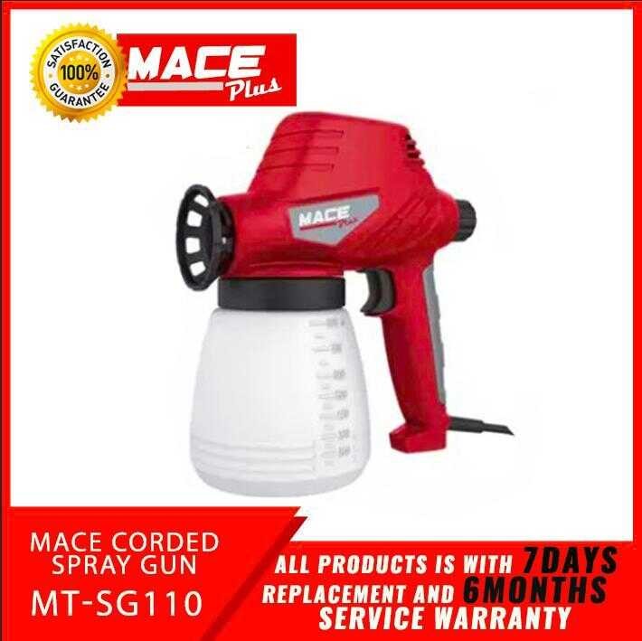 Mace Plus Mt-Sg110 ELECTRIC SPRAY GUN / PAINT SPRAYER & SOLVENTS 8Ed ...