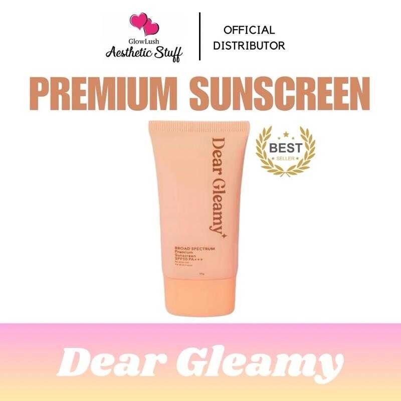 Dear Gleamy Premium Sunscreen Spf50+++ Skincare | Shopee Philippines