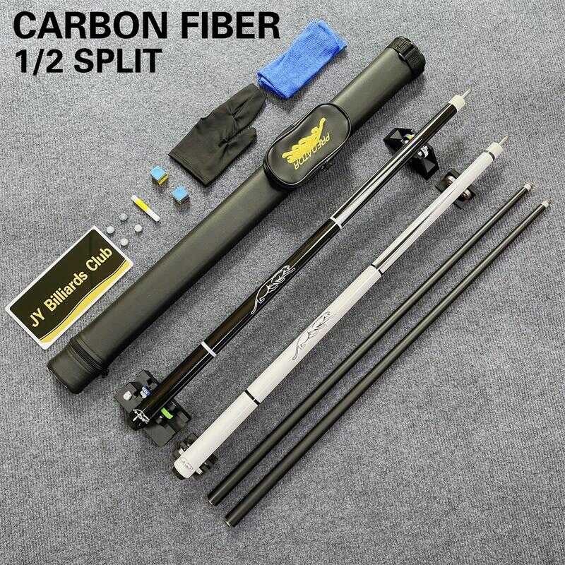 Predator Stick Carbon Fiber Series Leopard Edition Tako Billiard 1/2 ...