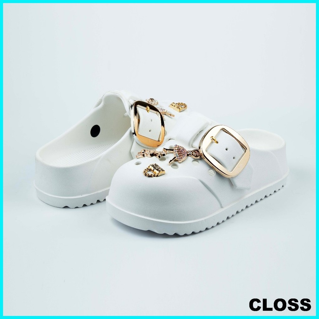 CLOSS.PH Women's Casual Fashion Slippers With Buckle Strap Style ...