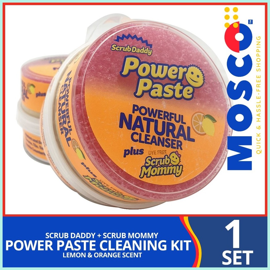 SCRUB DADDY Power Paste Cleaning Kit | Shopee Philippines