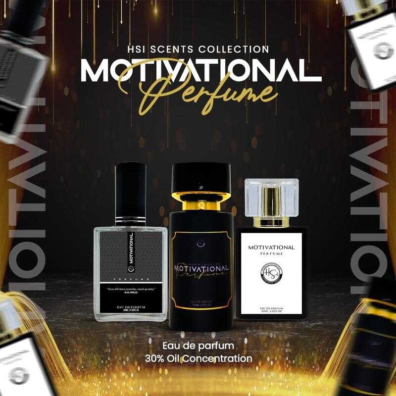 HSI NEW & IMPROVED Motivational Perfume Crimp Bottle 30% Oil ...