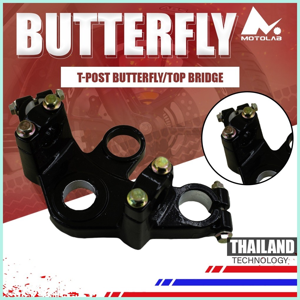 MOTOLAB T-POST BUTTERFLY HANDLE CROWN FOR XRM, TMX155, TMX125, RUSI125 ...