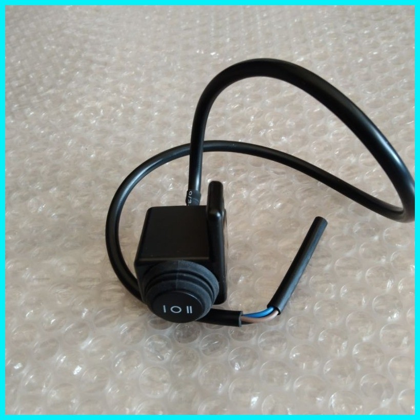 Motorcycle mini driving light mirror mount switches 3 way switch ON and ...