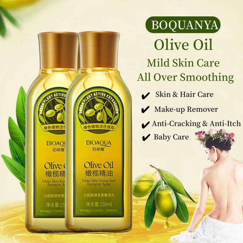 150 ML NINILANG OLIVE OIL PARA SKIN, HAIR, FACE (INPRESSO ang cool ...