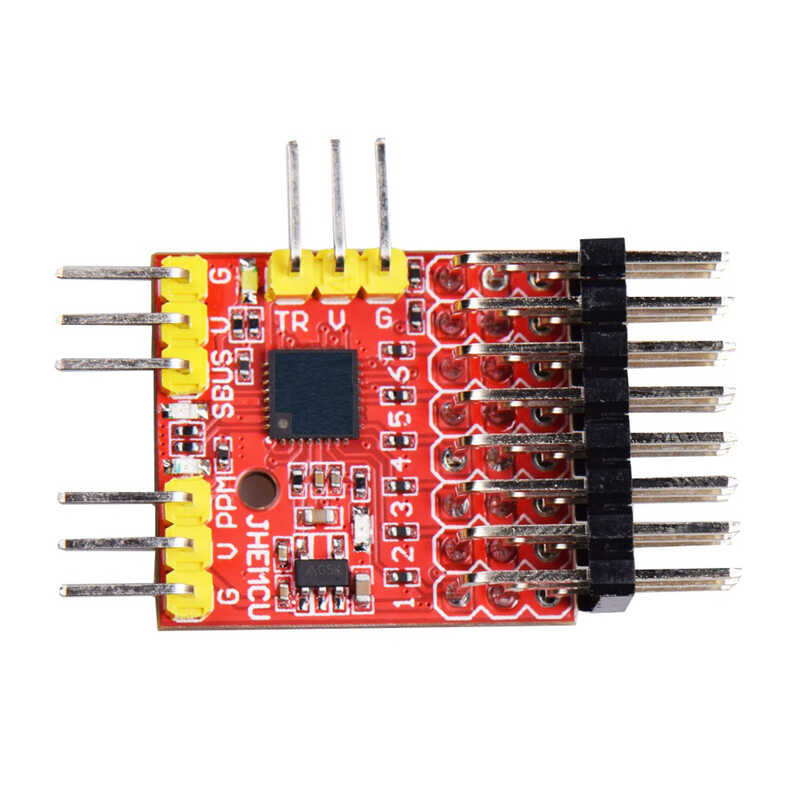 3.3-20V 8Channel 15Ma SBUS UART PPM PWM Signal Conversion Module ...