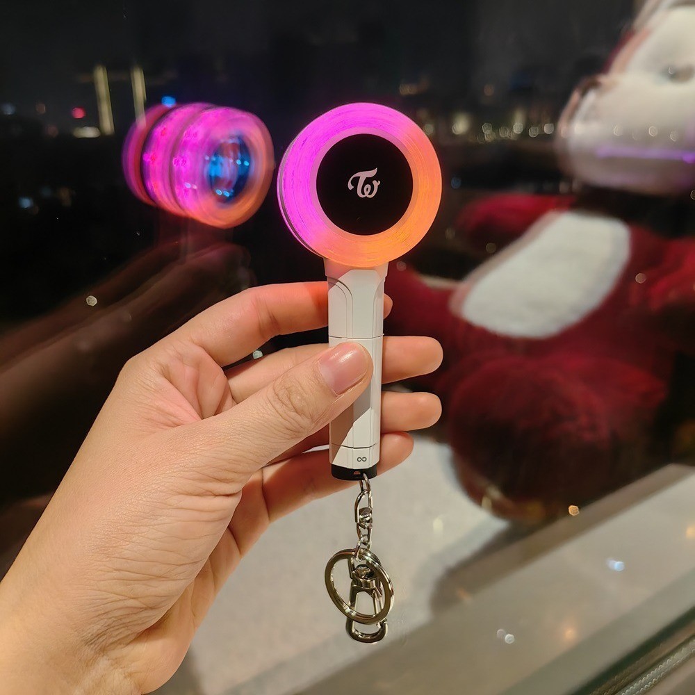 Kpop twice 3rd Generation Support Stick Mini Keychain Candy Stick ...