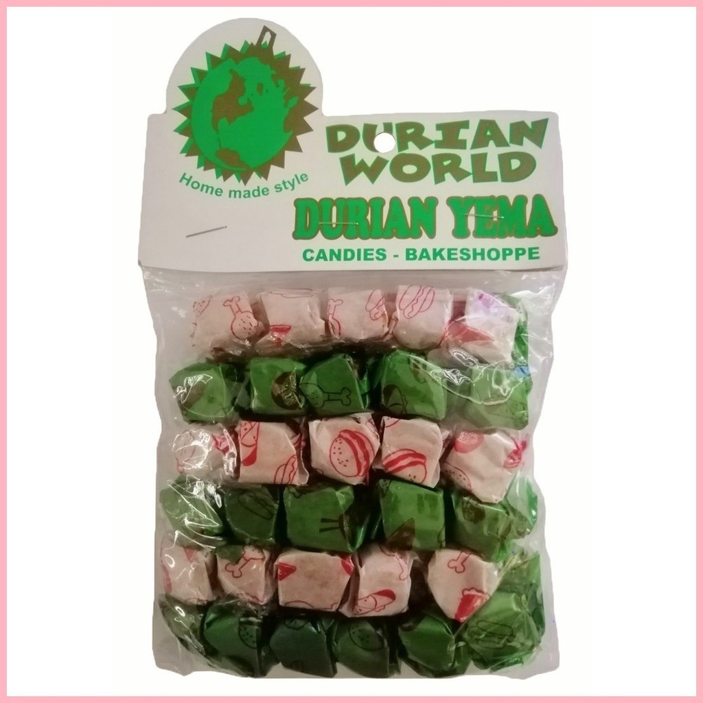 ♀ Pasalubong Durian Candy, Durian Tart Traditional and Native Delicacy ...