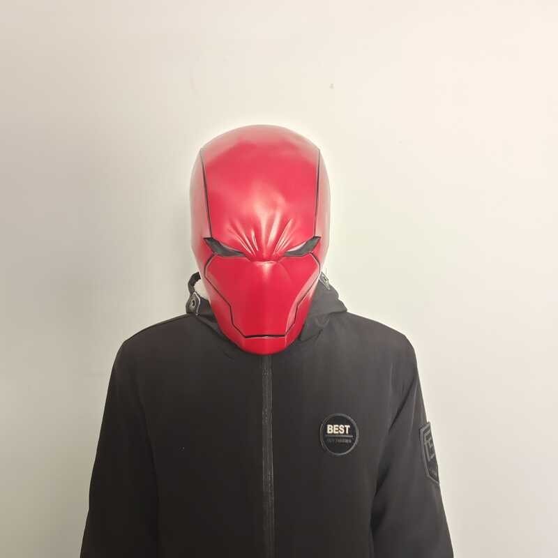 Pelikula Red Hood Mask Arkham The Dark Knight Masks Helmet Man Full ...