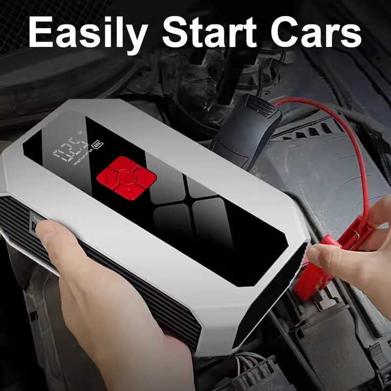 26800Mah 1200A Φ Jump Power Bank 12V Portable Battery Booster Charger ...