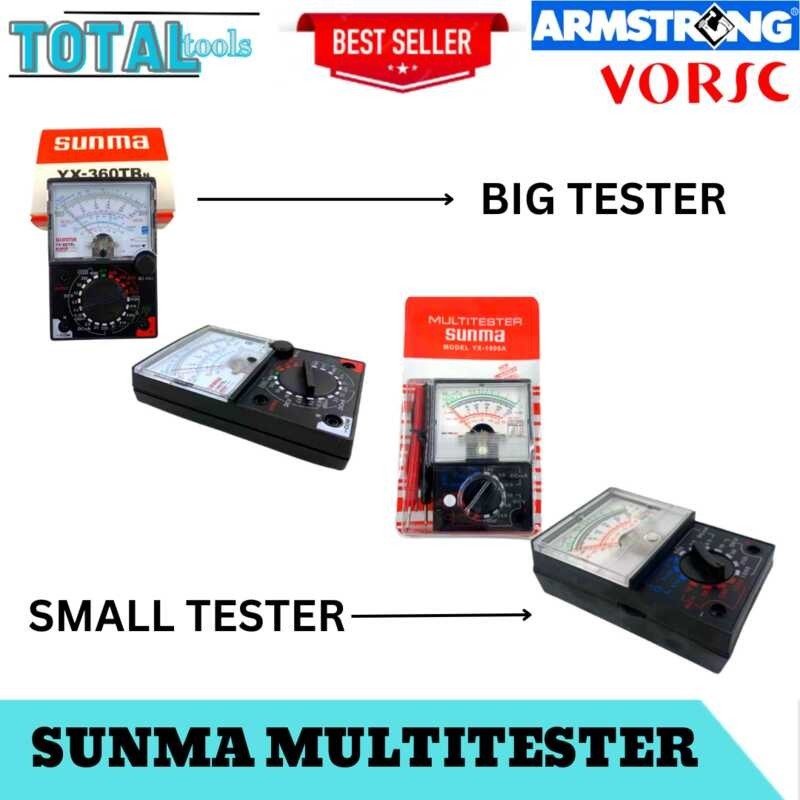 SUNMA MULTITESTER small/BIG (battery not included) | Shopee Philippines