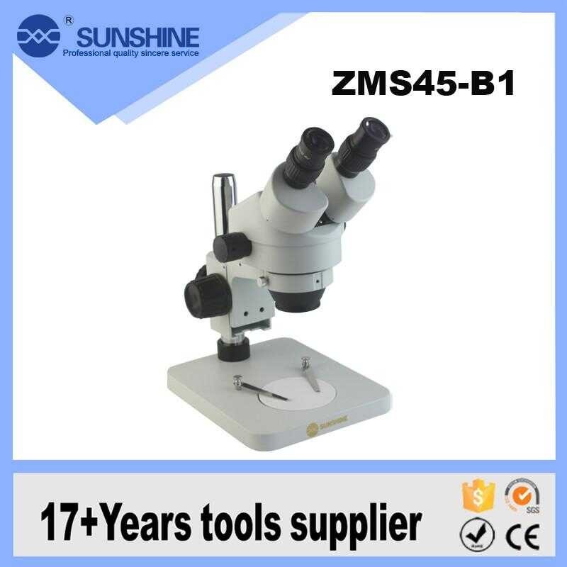 Binocular Sunshine Electric Laboratory Microscope With Continuous Zoom ...