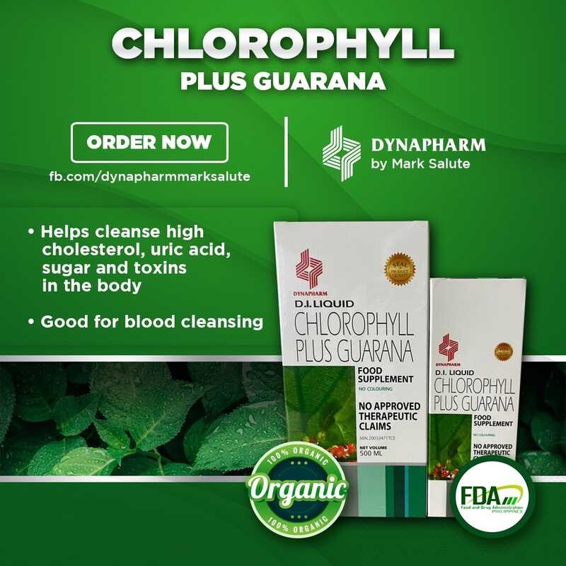 PS. Chlorophyll plus guarana dynapharm organic ang nagpapaalis mga ...