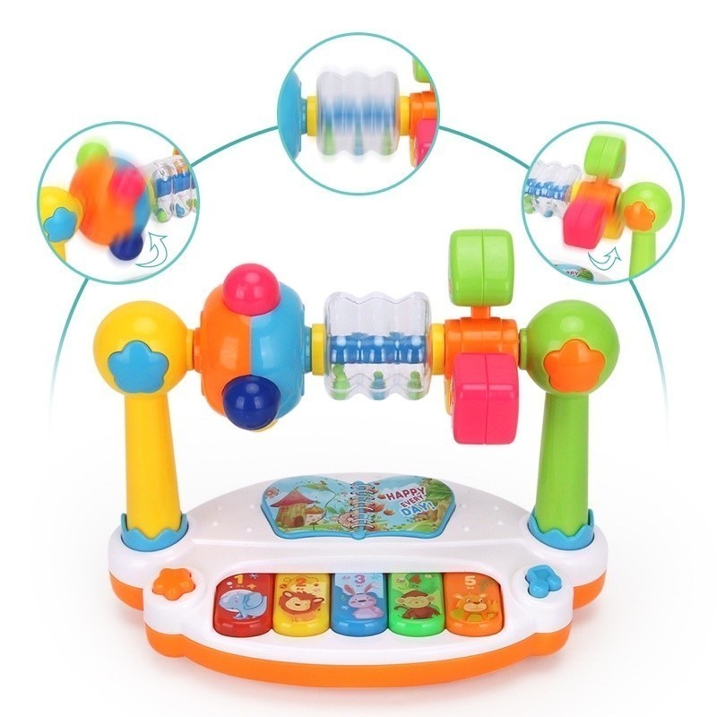 ABCtoys Musical Toys For Baby Piano For Kids Musical Piano Toys Lights ...
