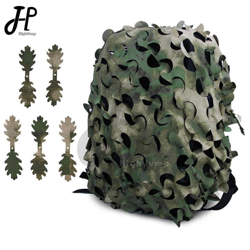 Hunting Bag For Hunter Ghillie Suit Mesh Tactical Backpack Cover Rifle ...