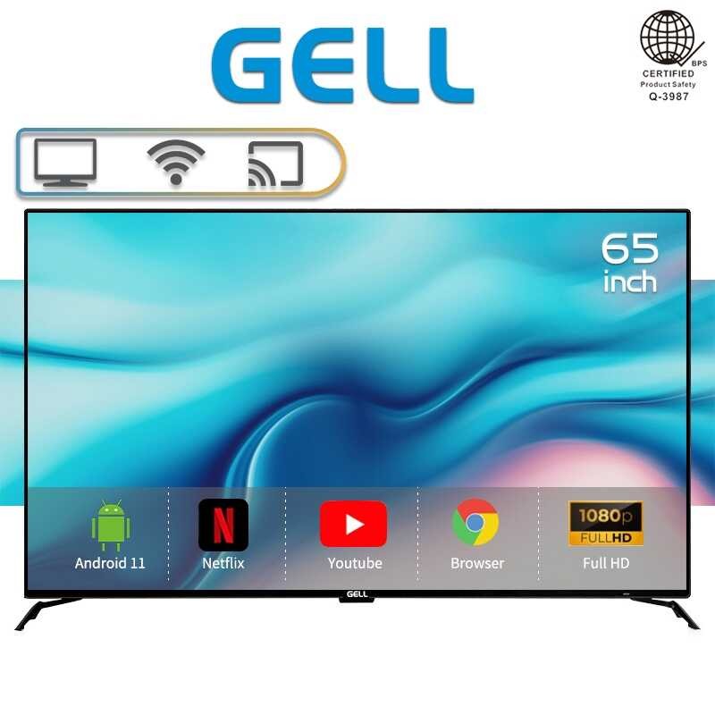60 65 Gell Inches Smart 55 Inch Android TV FHD Multiport Teion | Shopee ...