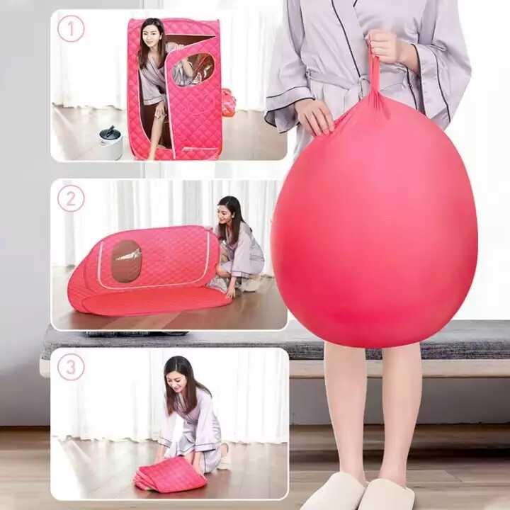 LY O-New PortAble SteAm SAunAS FoldAble Two People USed SAunA SteAm ...