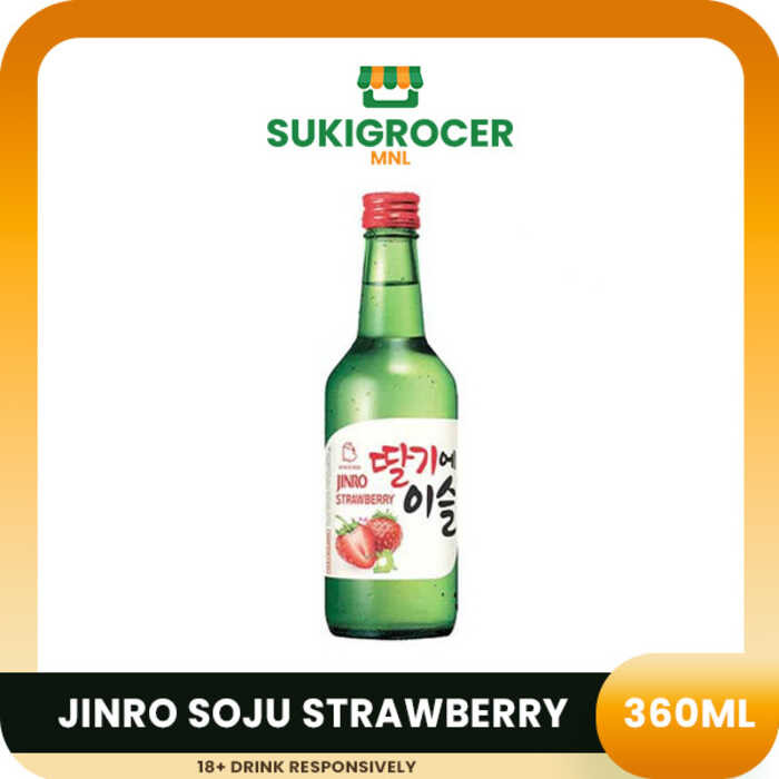 Jinro Soju Strawberry 360ml | Shopee Philippines