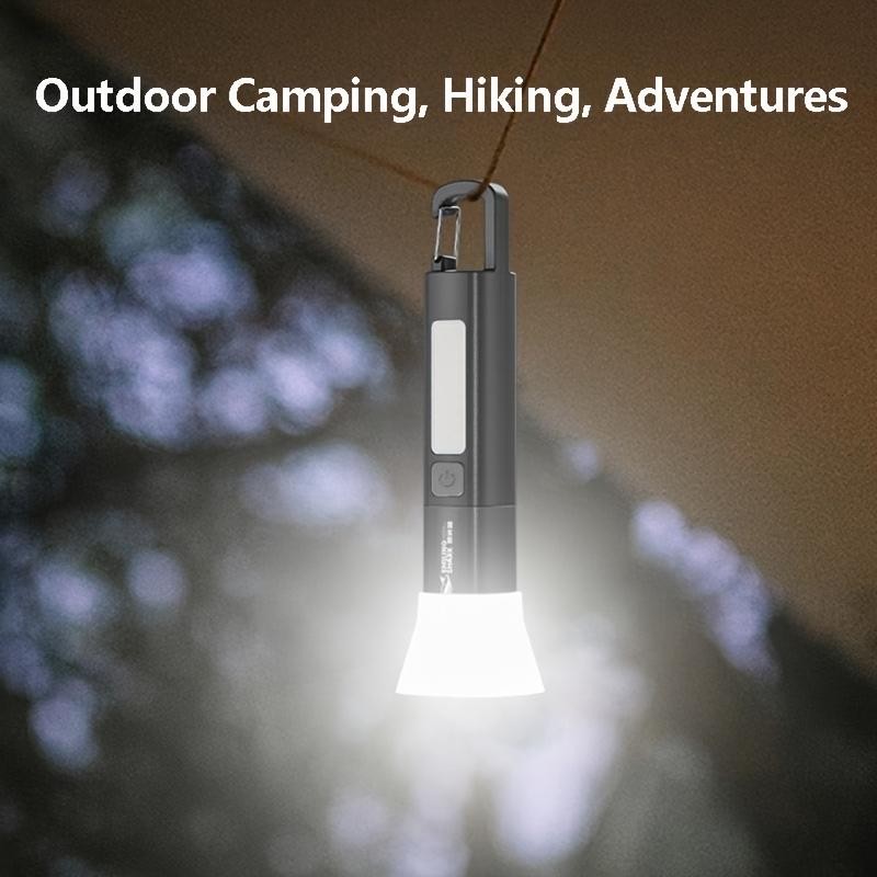 Smiling Shark Portable LED Flashlight XPE Torch Light with COB ...