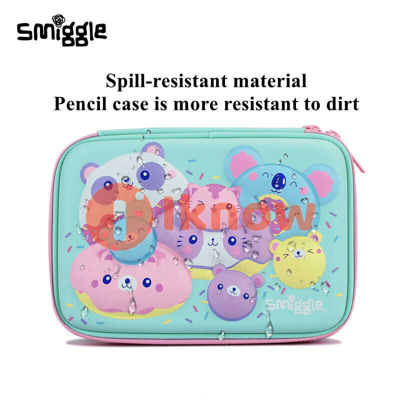 Smiggle Pen , Cartoon Stationery Box, Large Capacity 3D Case Pouch For ...