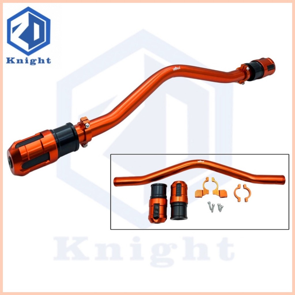 ∆ Knight Motorcycle Universal Slider Footrest Stepboard Alloy For Any ...