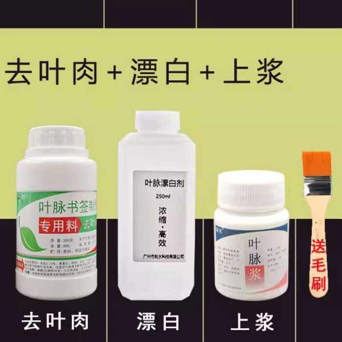 Solution Vein Starch Removal, Bookmark Making Liquid, DIY Materials for ...