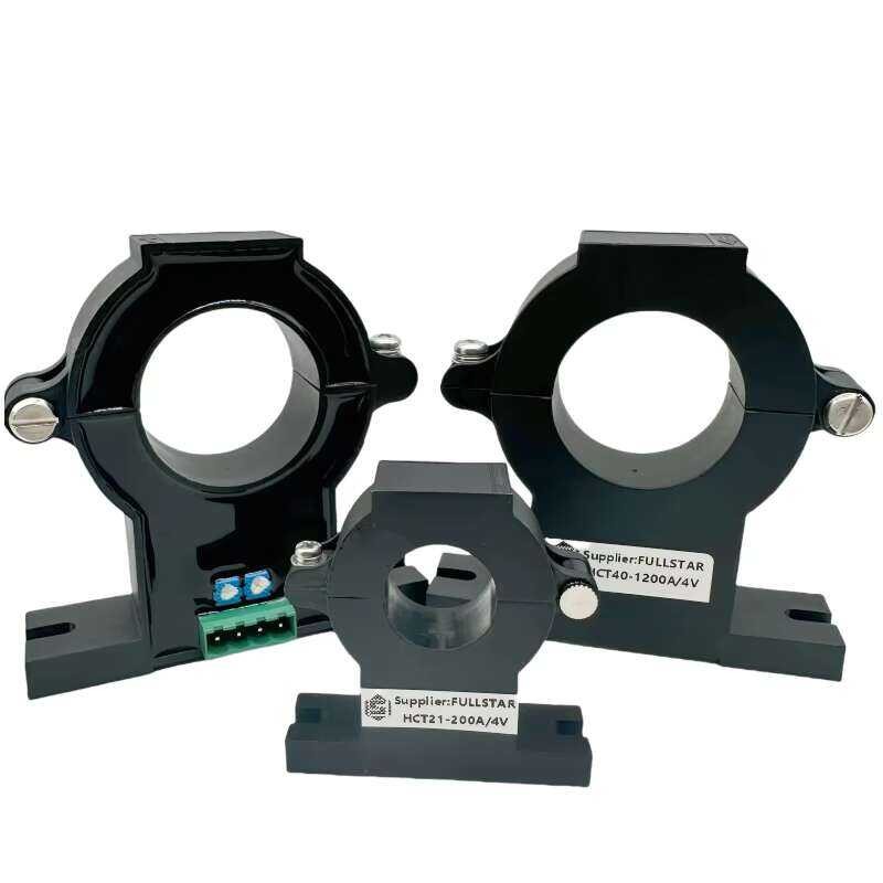 Non Invasive DC Hall Current Sensors Dc0-100A 4-20Ma Power Supply 24 ...