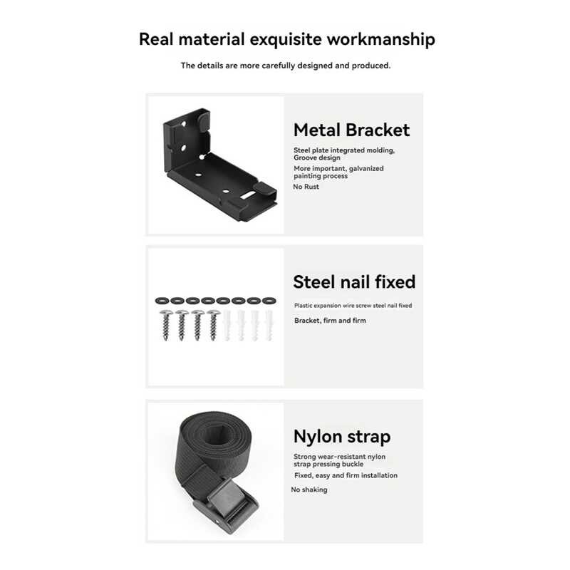Adjustable Case PC Holder Under Desk & Wall Mounted CPU Stand Computer ...