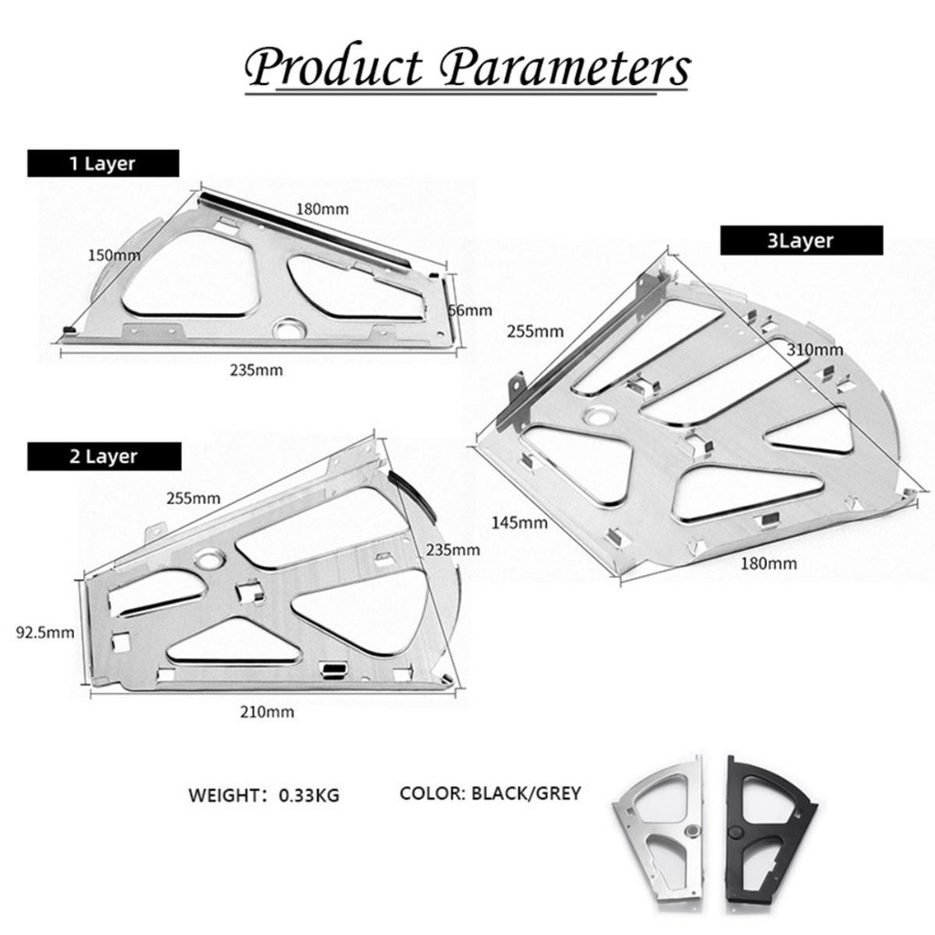 2Pcs/Kit Shoe Rack Hinges Set Steel Frame Hardware Flip Shelf 1/2/3 ...