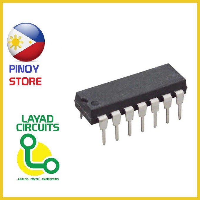 ☪ ۞ 74266 74LS266 XNOR logic gate open collector output | Shopee ...