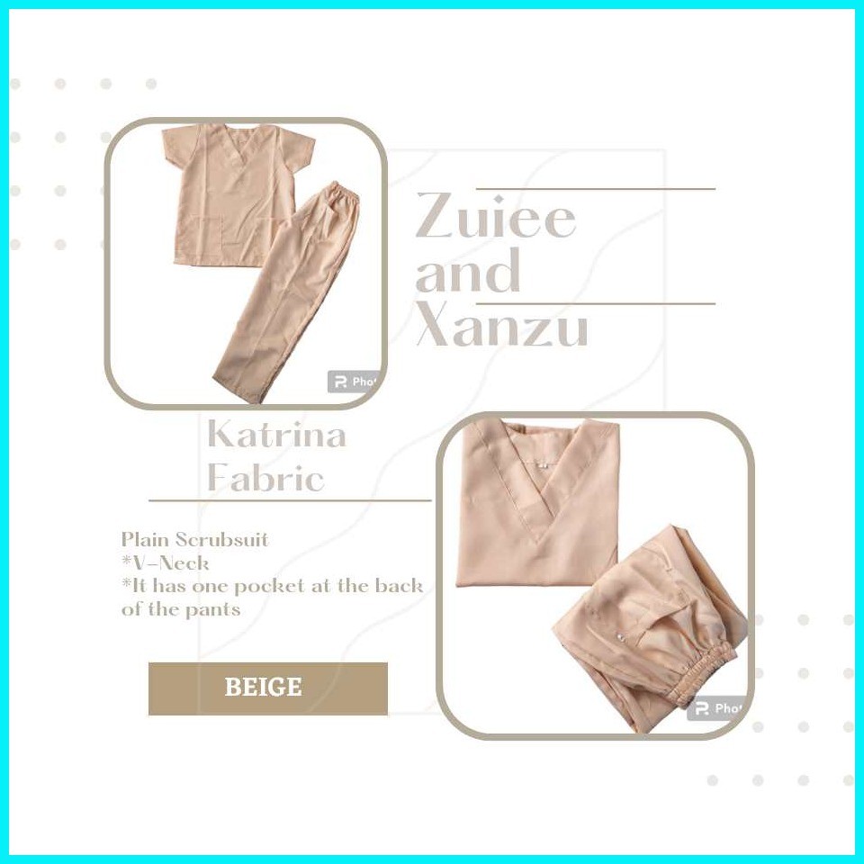 KAT Lfnine Assorted Color Scrub Suit for Medical Uniform, Nurses ...