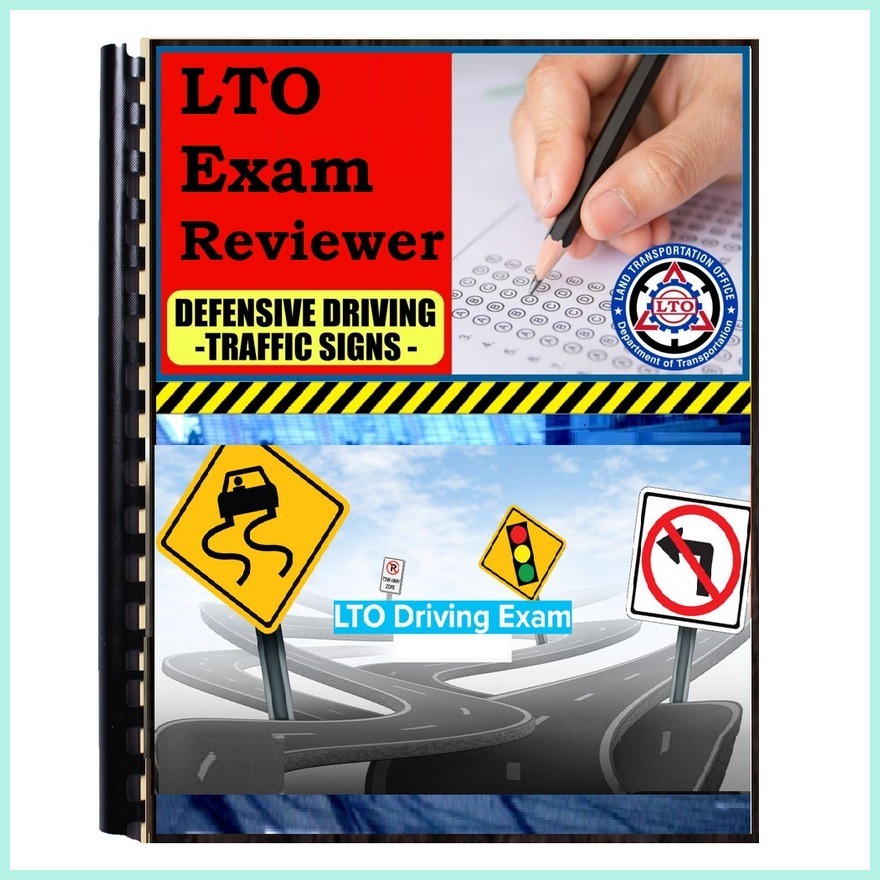 LTO Driver's Examination Reviewer / Driving Exam Reviewer | Shopee ...