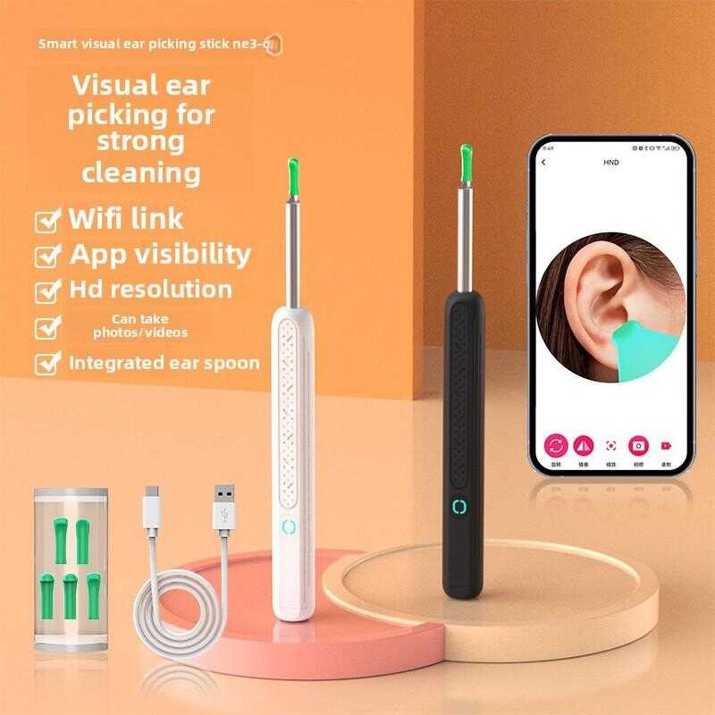 E94 Children's Visual Ear Pick Wireless Cleaning Endoscope High ...