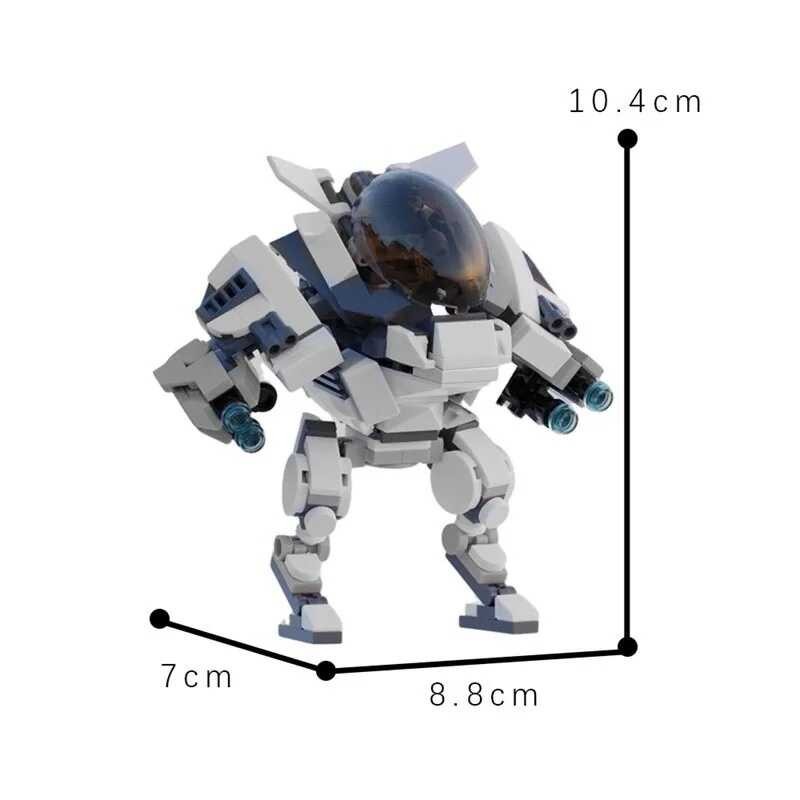 Tactical Fighter Plane Armor Model Mini Particle Educational Building ...