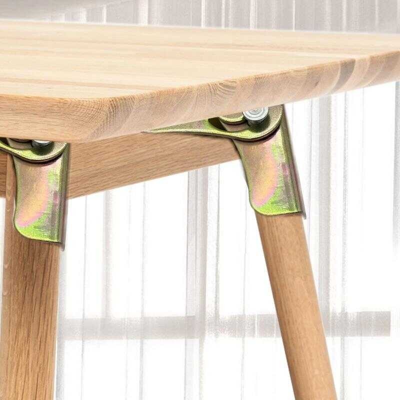 4Pcs/Set 90 Degree Folding Hinge Table Legs Chair Extension Foldable ...