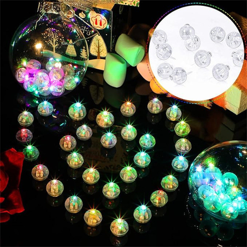 Mini Led Balloon Lights - Round Ball Lamp - Long Standby Time ...