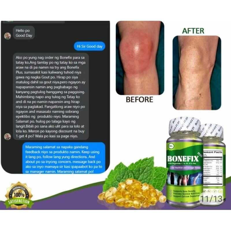 PARA OSTEOPOROSIS PLUS BONEFIX OSTEOARTHRITIS GOUT BURSITIS HEALING 100 ...