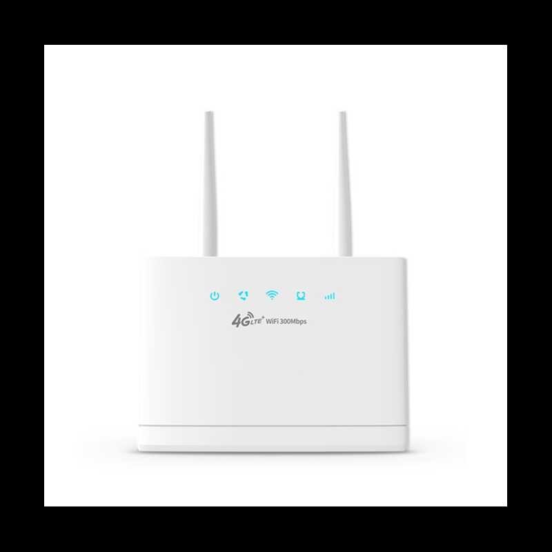 LTE Wifi SIM Card 300Mbps Wireless Router Home Hotspot Support 4G to ...