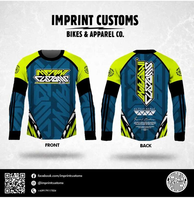 Customs - Imprint Langston Riding Jersey Kids | Shopee Philippines