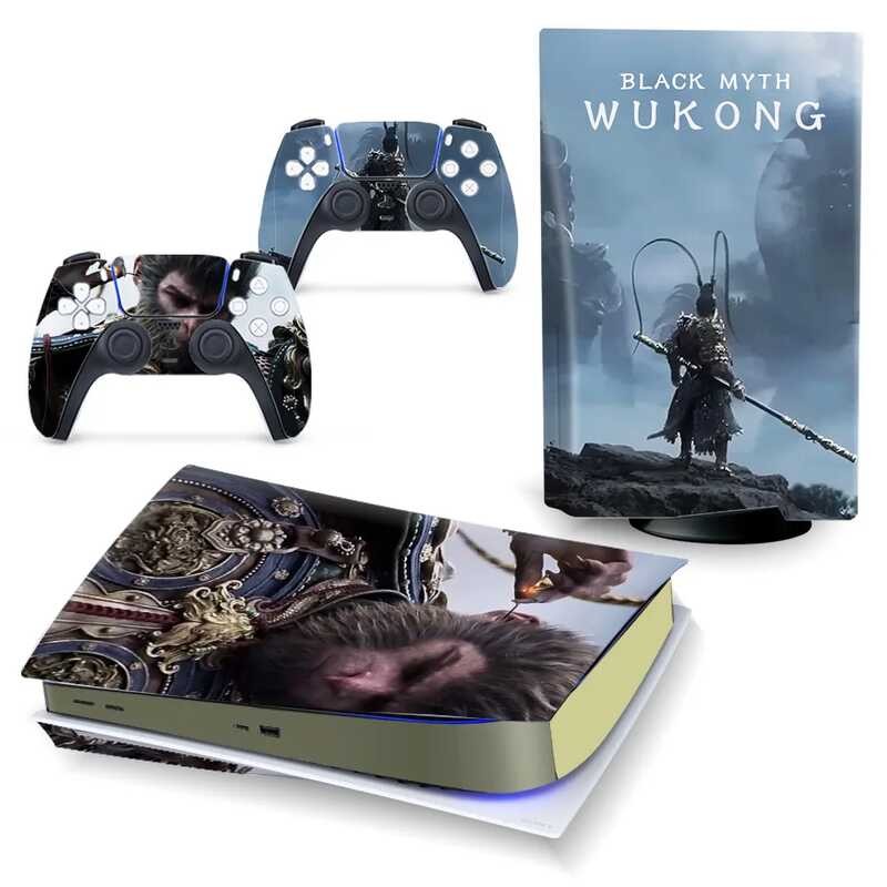 Black Myth Wukong For Ps5 Game Handle Gaming Console Sticker Digital ...