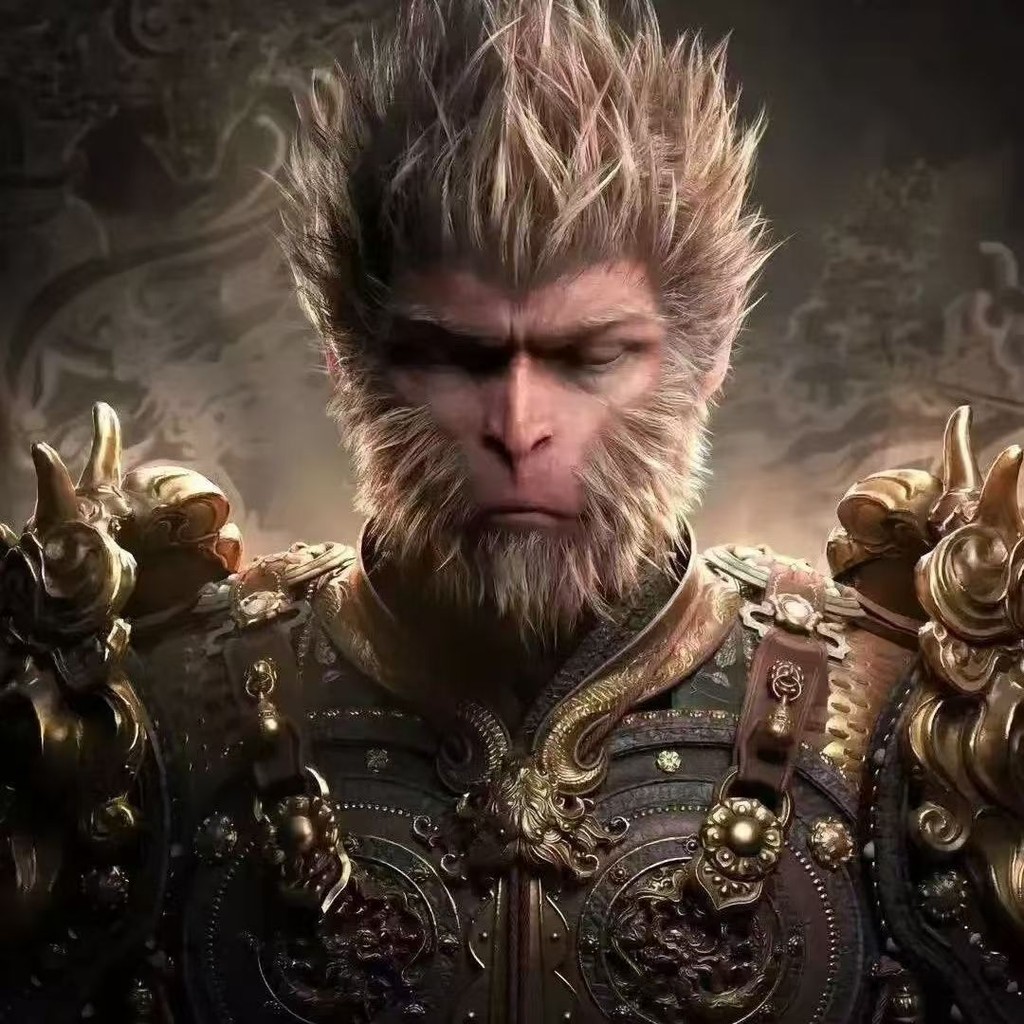 3D Printed Black Myth Wukong Figure Statue Animation Model Trendy ...