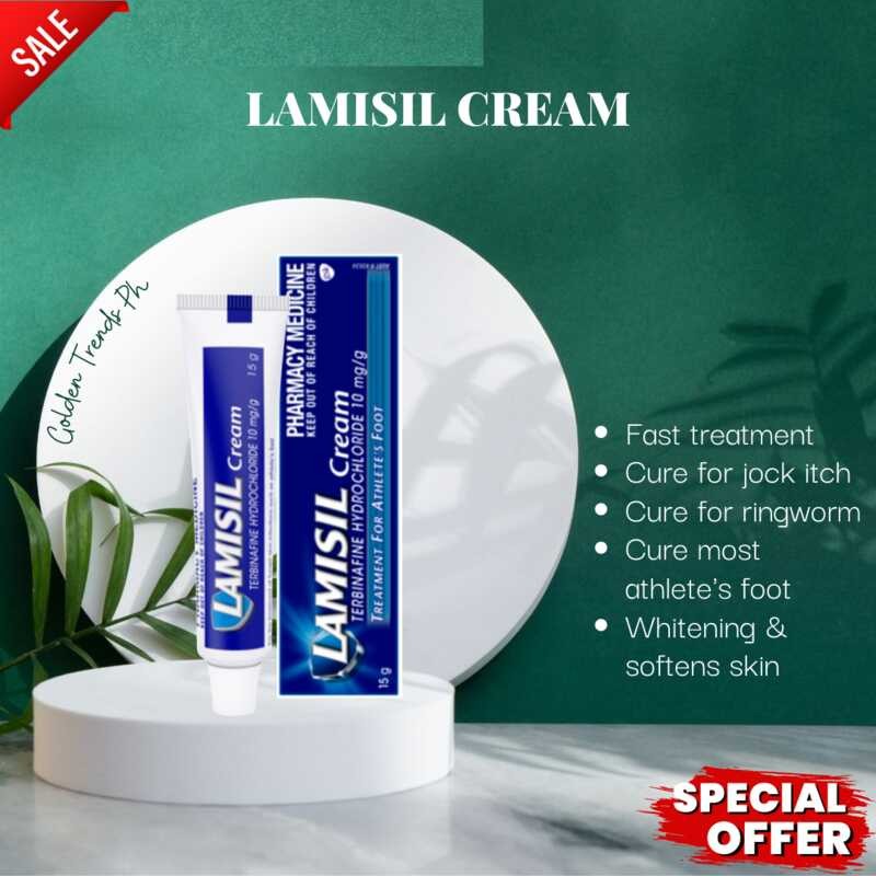 Ointment Lamisil Antifungal Cream para sa mga atleta herbal foot care, jock itch, ringworm, tuyo ...