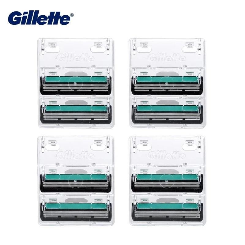 Gillette Vector Shaving Blades Men's Manual Safety Beard Shaver Hair ...