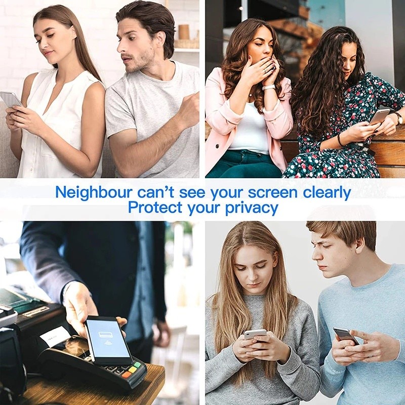Anti-Spy Privacy Tempered Glass Huawei Nova 3 3i 5T 7i 6 SE 7 SE Y70 ...